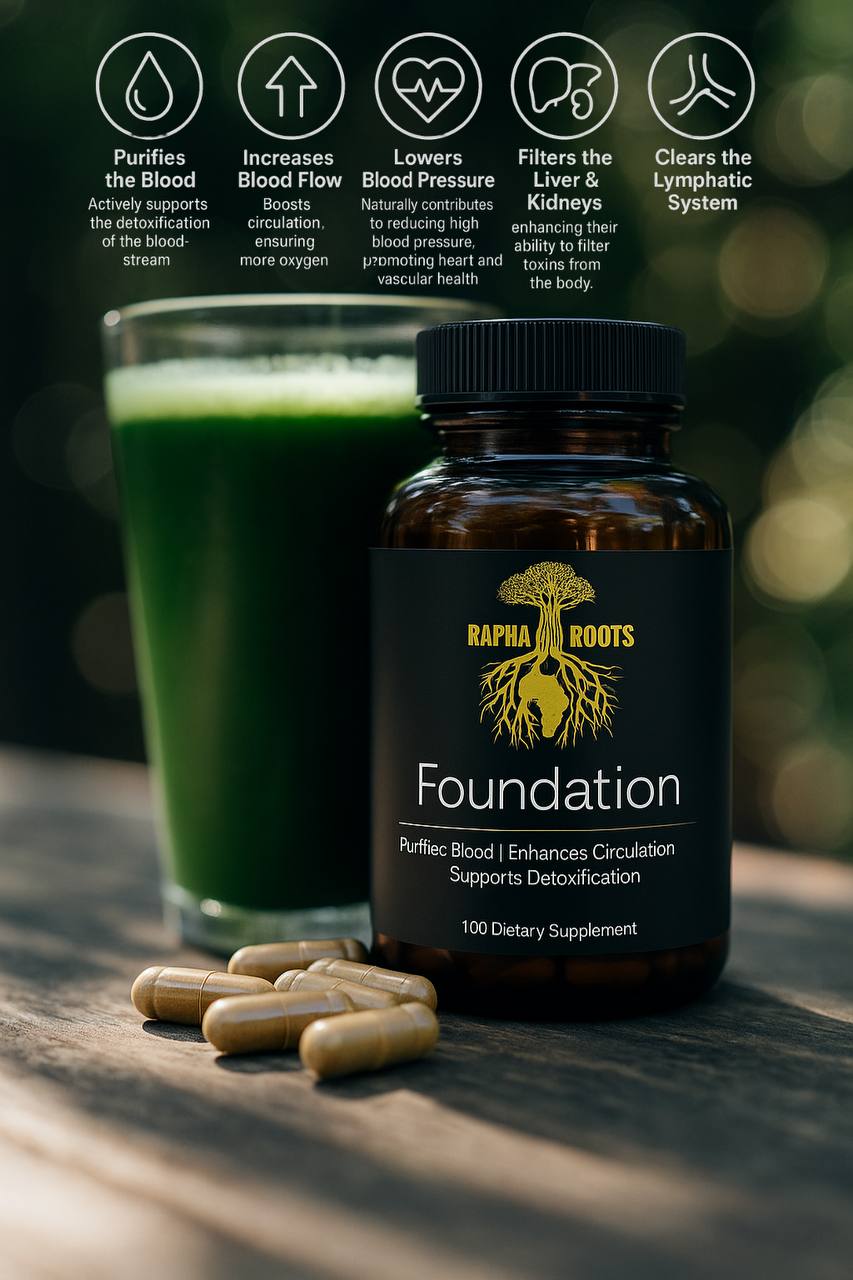 Foundation | Blood Flow & Organ Support Supplements – Rapha Roots